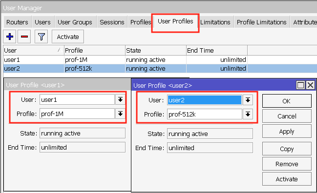 Citraweb.com : Limitasi Bandwidth pada Usermanager RouterOS versi 7